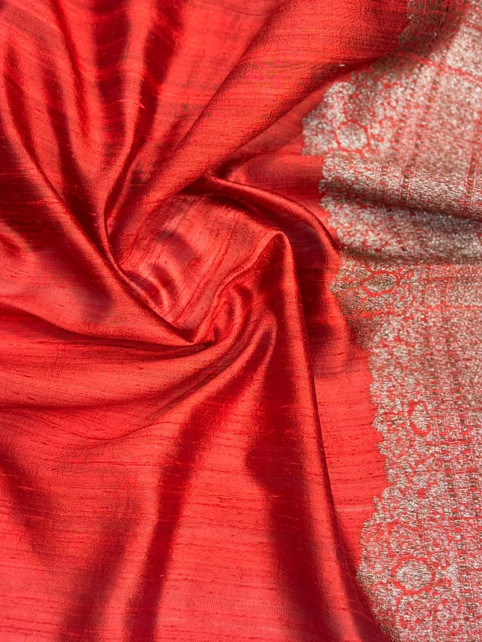 Pure Raw Silk Benarasi Sarees – Premium Handwoven Benarasi Silk ...
